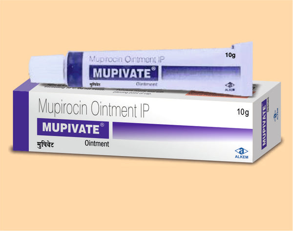 MUPIVATE OINTMENT (10G) (Mupirocin 2% w/w) by Alkem1 – IshwarPharma